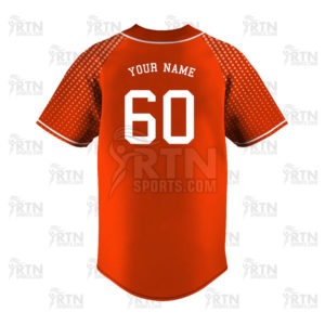 Orange Jersey and Pant Baseball Uniform - RTN SPORTS