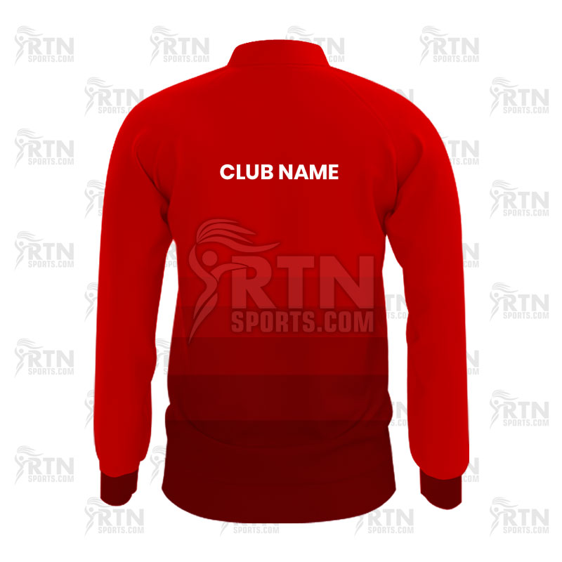 Red and Maroon Design Jacket with Maroon Trouser Sublimated Tracksuit ...